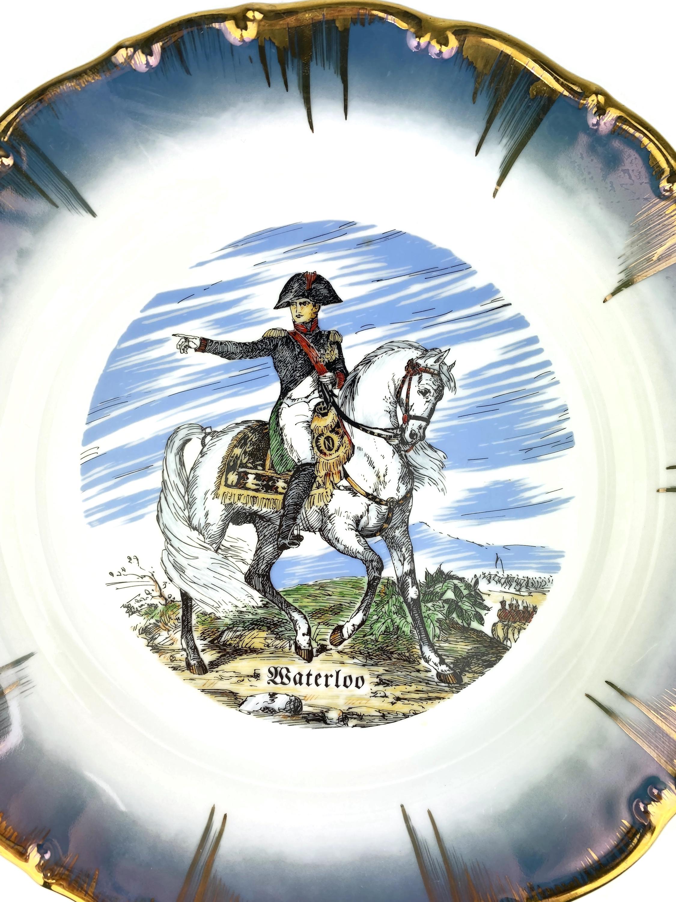 Napoleon Bonaparte Wall Plate, Dupont Belgium, Collectible Dish With ...