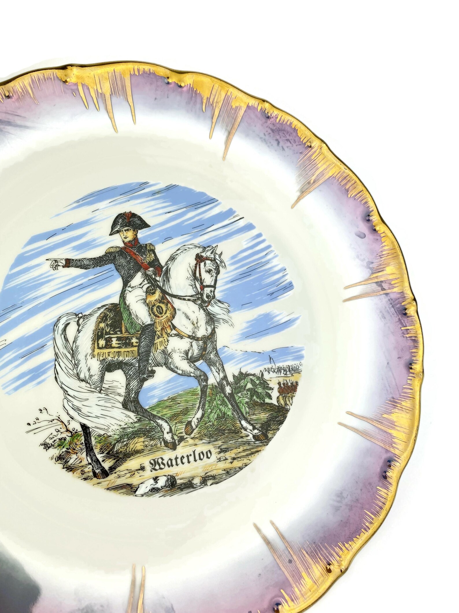 Napoleon Bonaparte Wall Plate, Dupont Belgium, Collectible Dish With ...
