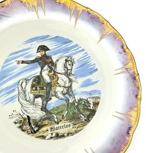 Napoleon Bonaparte Wall Plate, Dupont Belgium, Collectible Dish With ...