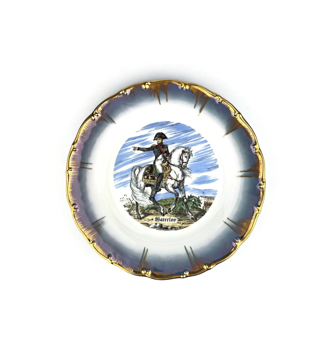 Napoleon Bonaparte Wall Plate, Dupont Belgium, Collectible Dish With ...