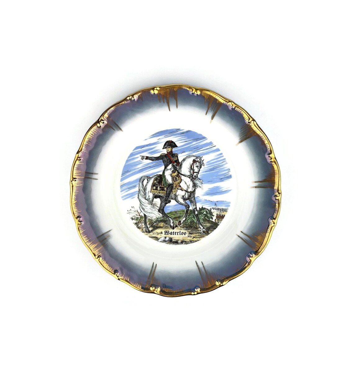 Napoleon Bonaparte Wall Plate, Dupont Belgium, Collectible Dish With ...