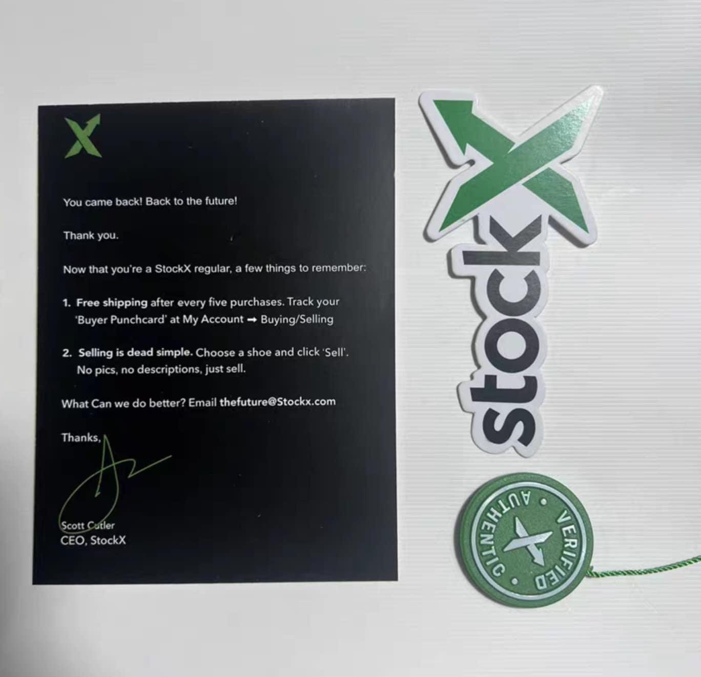 Stockx Tag + Sticker + Card Bundle - Etsy