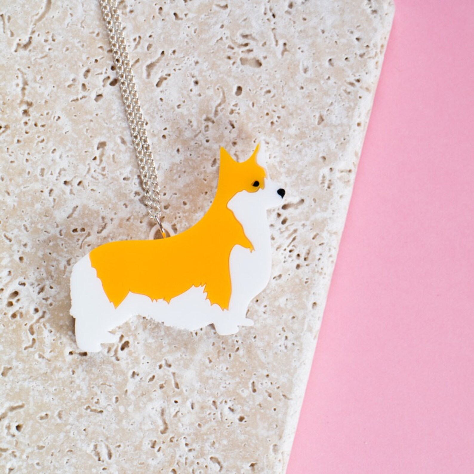 Corgi Necklace Corgi Jewellery Dog Necklace Dog Gift - Etsy
