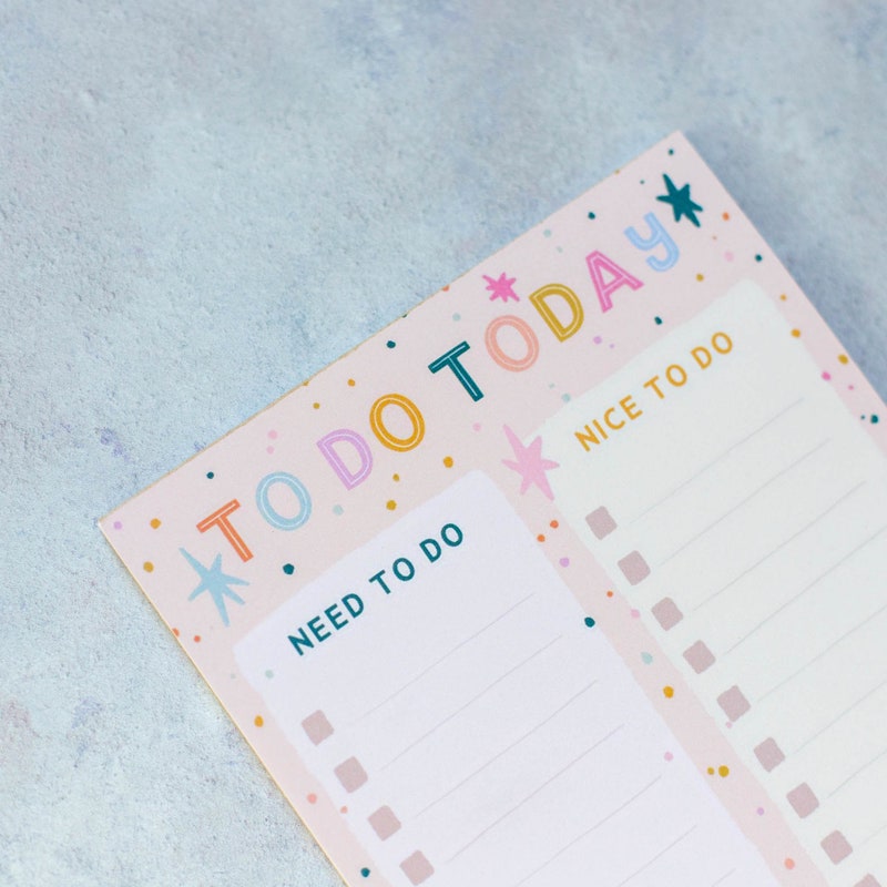 To Do List Pad - Etsy UK