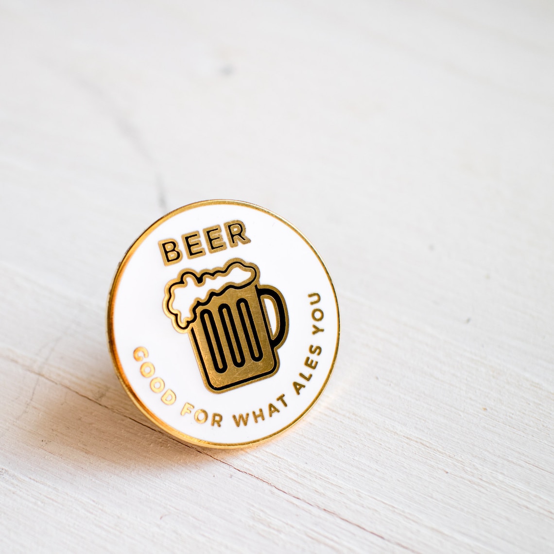 Beer Pin Enamel Pin Lapel Pin Ale Pin Beer Drinker Pin Etsy