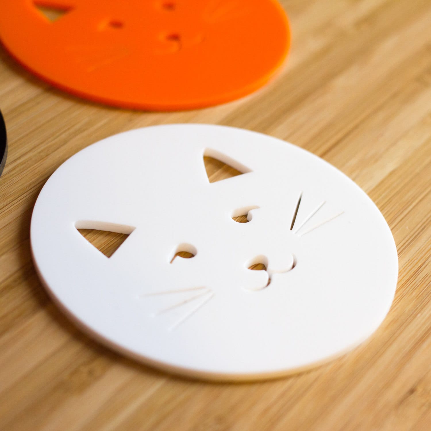 Kitty Coasters Set of Four Cat Coasters Cat Homeware Cat - Etsy