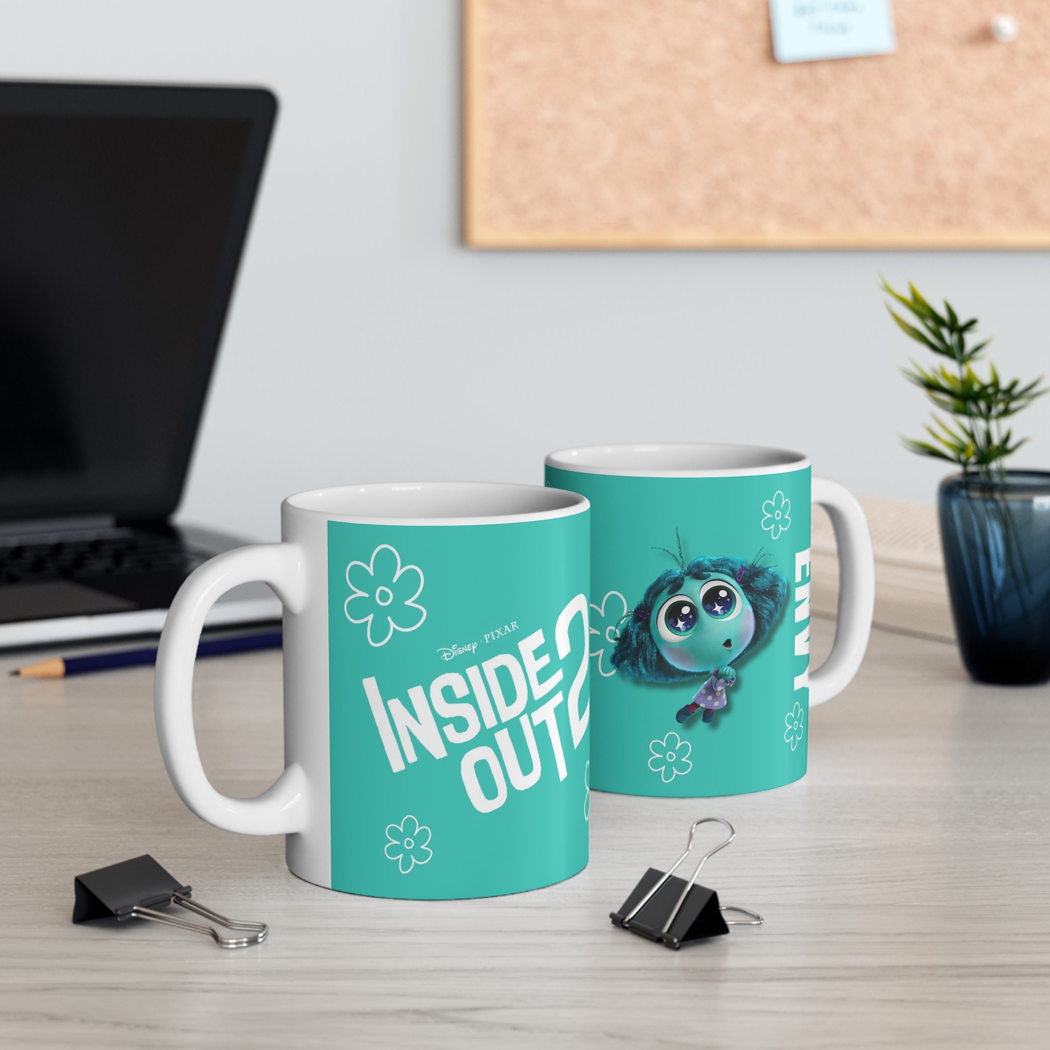 Inside Out 2 Inspired Envy Emotion Ceramic Mug 11oz - Etsy