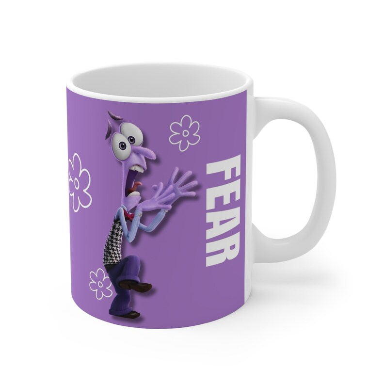 Inside Out 2 Inspired Fear Emotion Ceramic Mug 11oz - Etsy