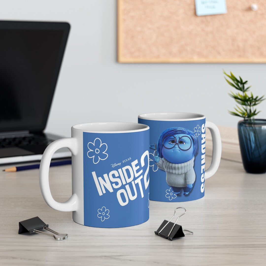 Inside Out 2 Inspired Sadness Emotion Ceramic Mug 11oz - Etsy UK