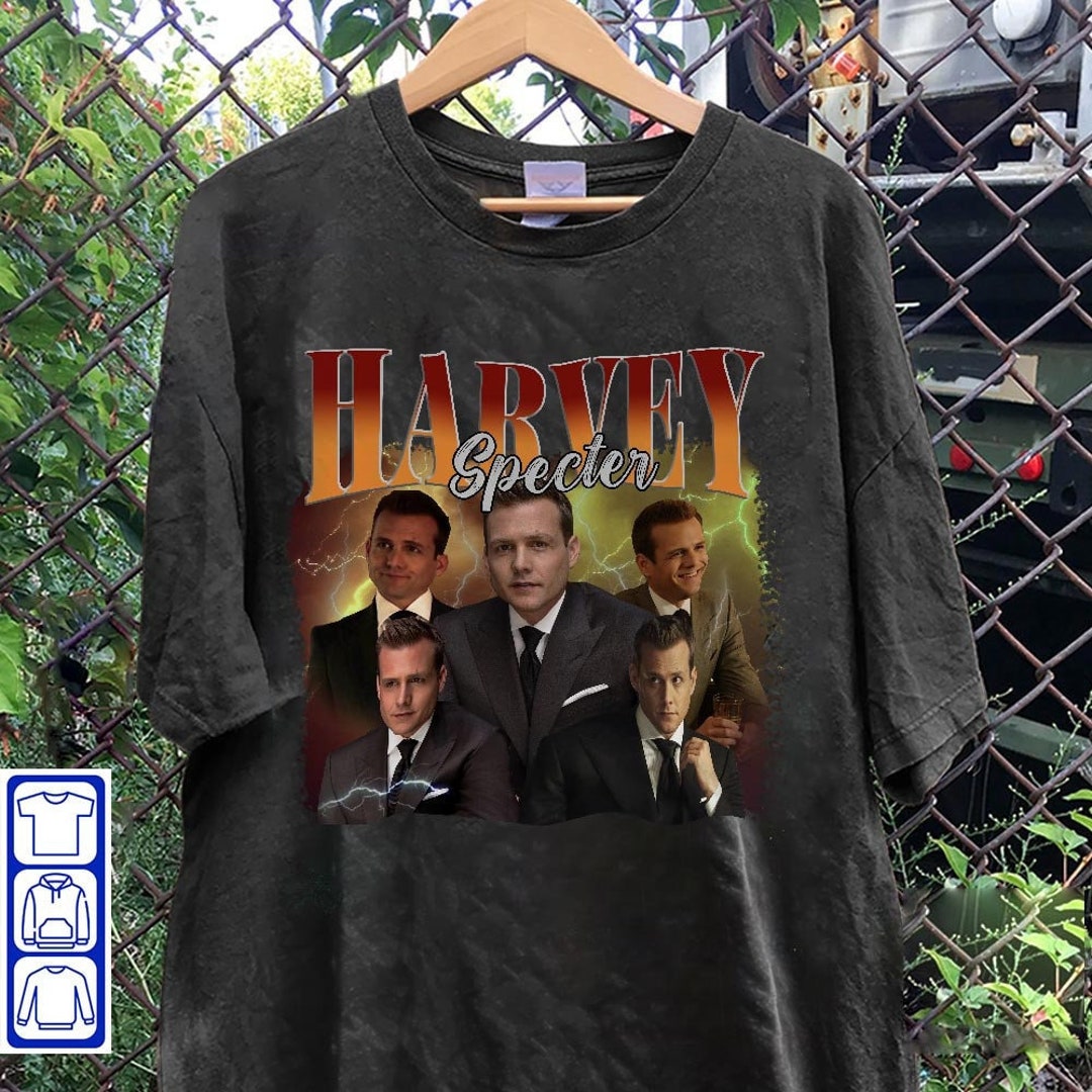 Malincount Vintage Harvey Specter Shirt, Suits Movie Merch Shirt, Movie ...
