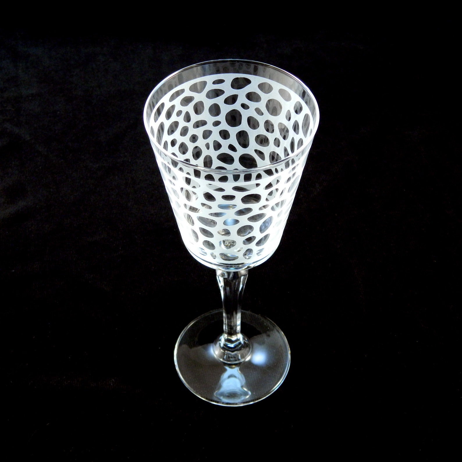 Leopard Print Retro Cocktail Glass Animal Print Glassware | Etsy