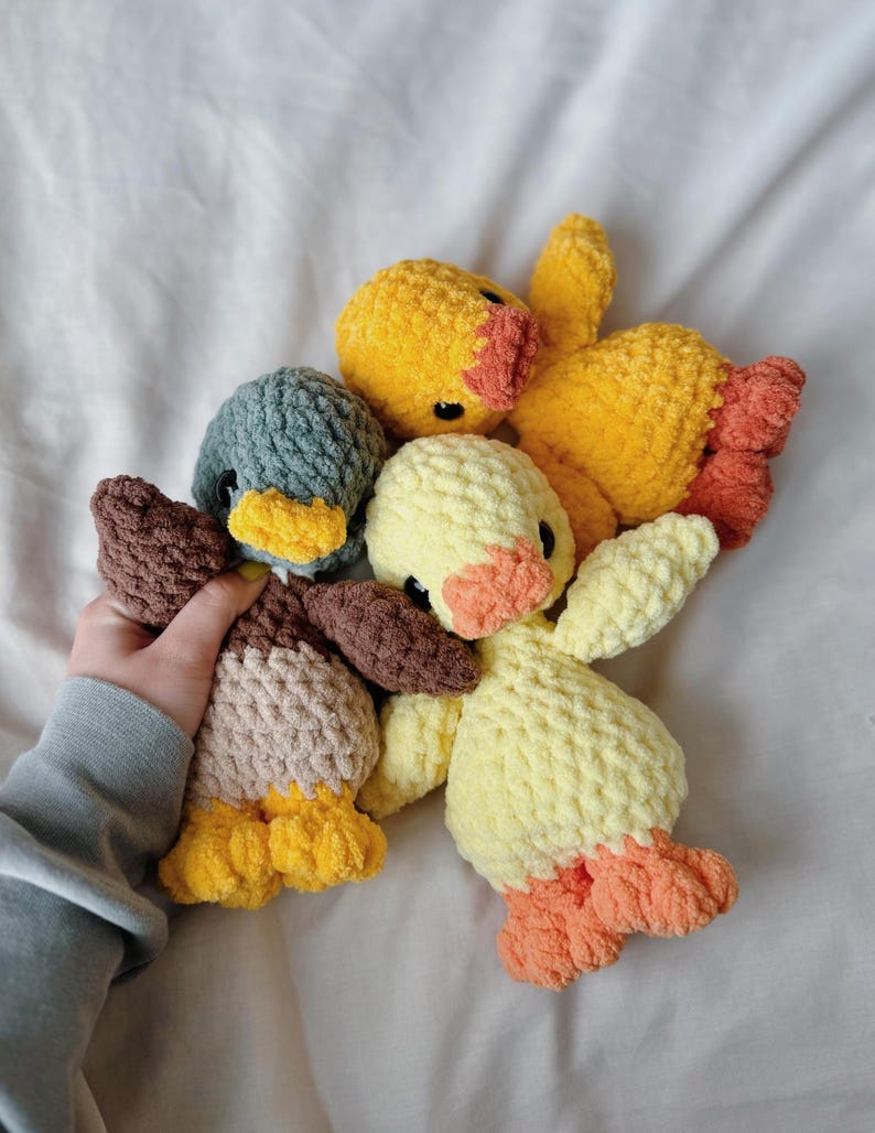 Waddles the Duck Crochet PATTERN | Marty the Mallard Modification ...