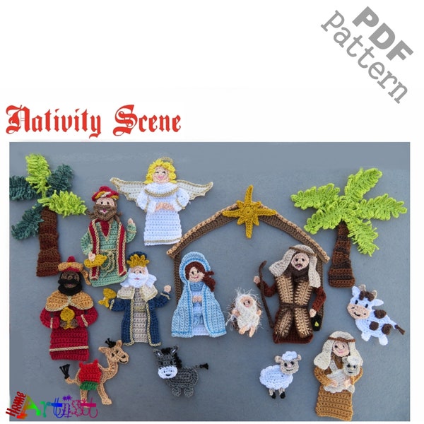 Crochet Applique Pattern - Etsy