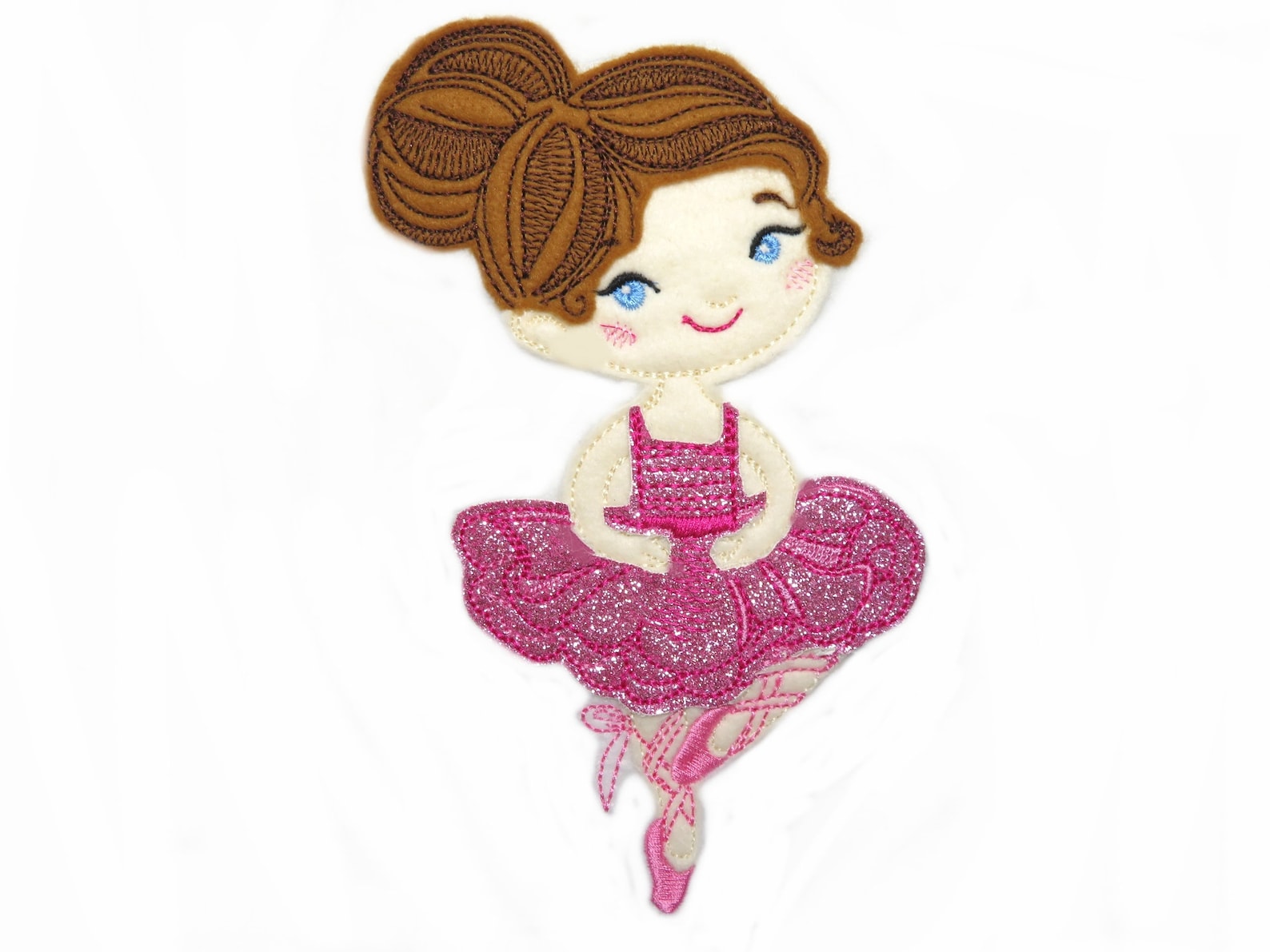 Applikation Ballet Felt Ballerina Applique Free Color Choice - Etsy