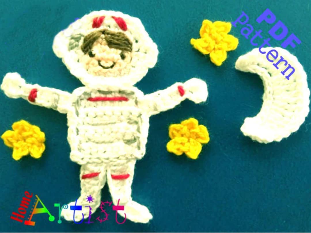 Crochet Pattern Instant PDF Download Astronaut Crochet - Etsy