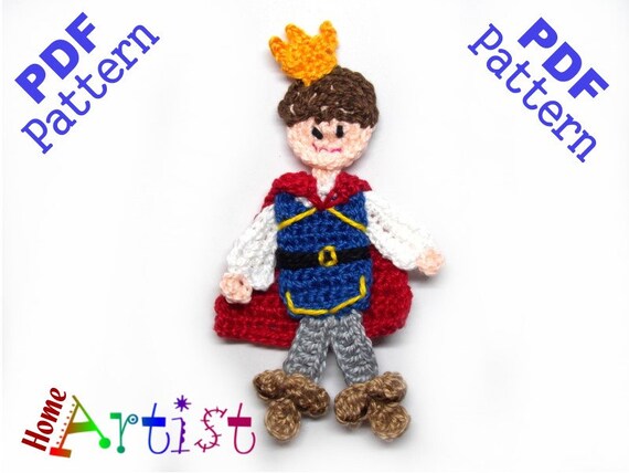 Crochet Pattern Instant PDF Download Prince crochet | Etsy