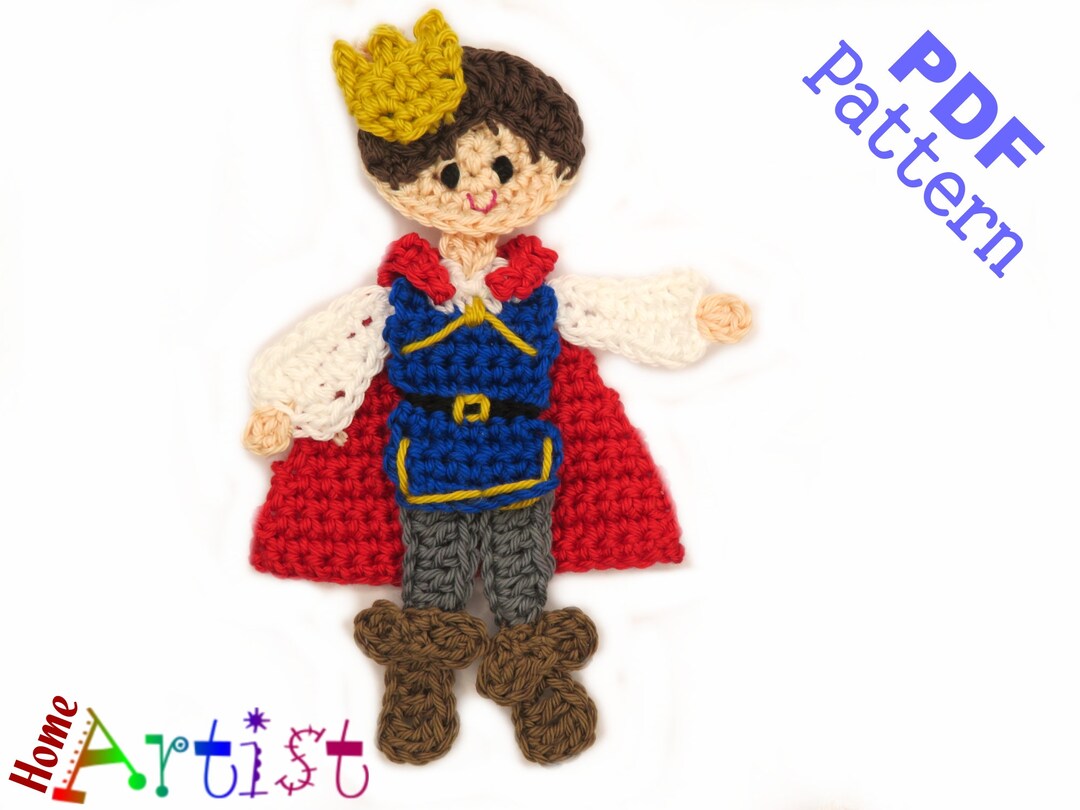 Crochet Pattern Instant PDF Download Prince Crochet - Etsy