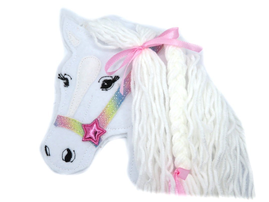 Horse Pony Felt Applique Free Color Choice Aufnäher Parche Patch ...