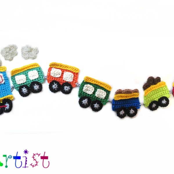 Train Crochet - Etsy