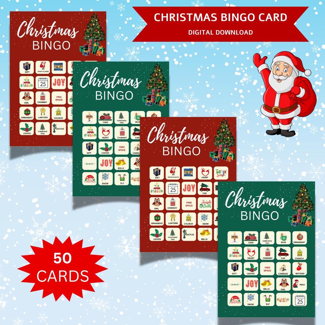 Christmas Games, Christmas Activities, Kids' Christmas Party Game ...