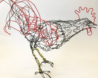 Chicken wire sculpture | Etsy