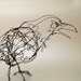 Standing Black Raven-wire Drawing Sculpture Art - Etsy