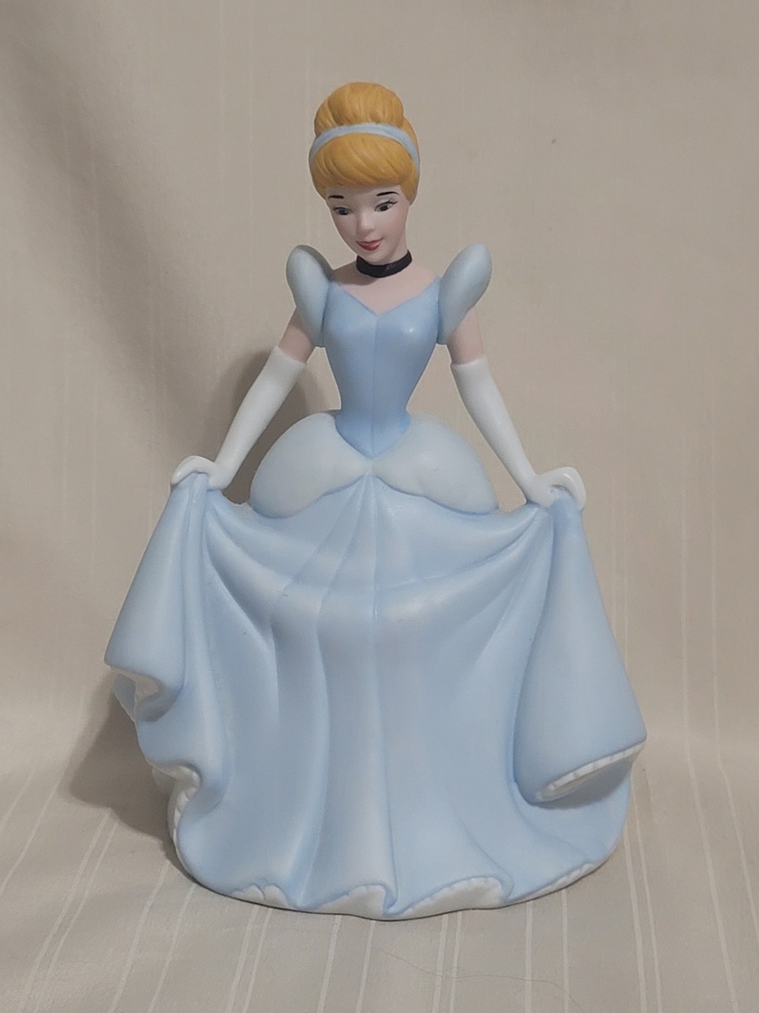 Vintage Disney Cinderella Princess Cinderella Figure and Ringing Bell ...