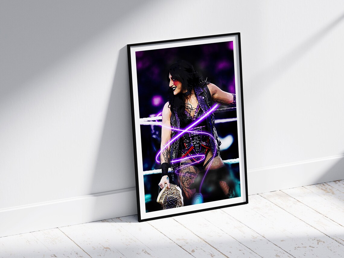 WWE Rhea Ripley Poster Print Wall Art WWE Prints - Etsy Canada