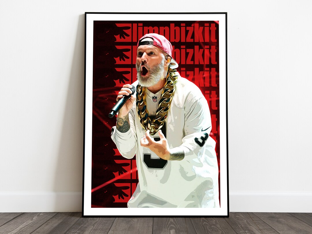 Limp Bizkit Poster Fred Durst Rock Poster Print Wall Art - Etsy
