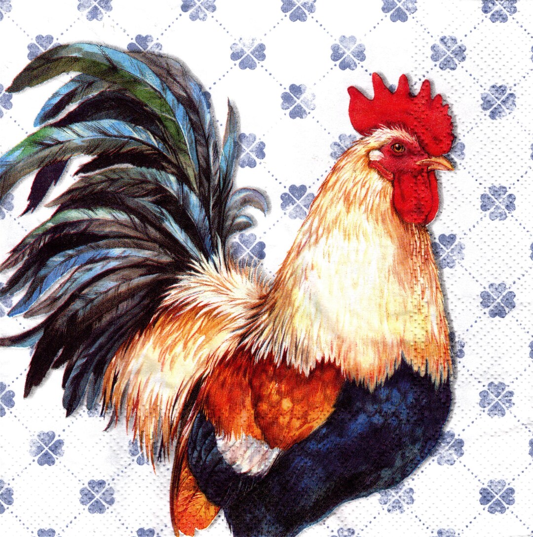 2 (two) Paper Lunch Napkins for Decoupage/mixed Media - Albert the ...