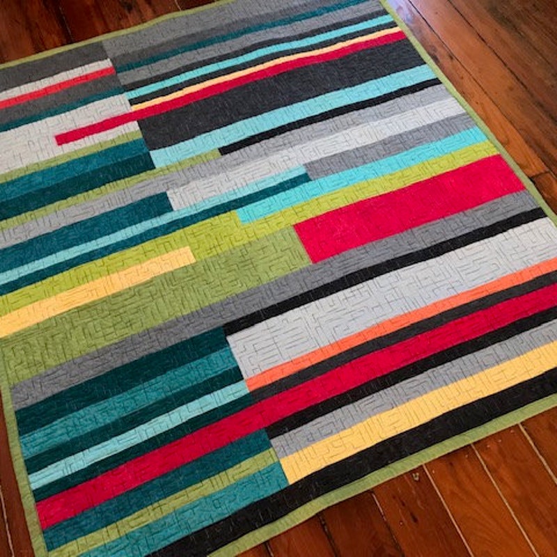 Mid Century Quilt Pattern - Etsy