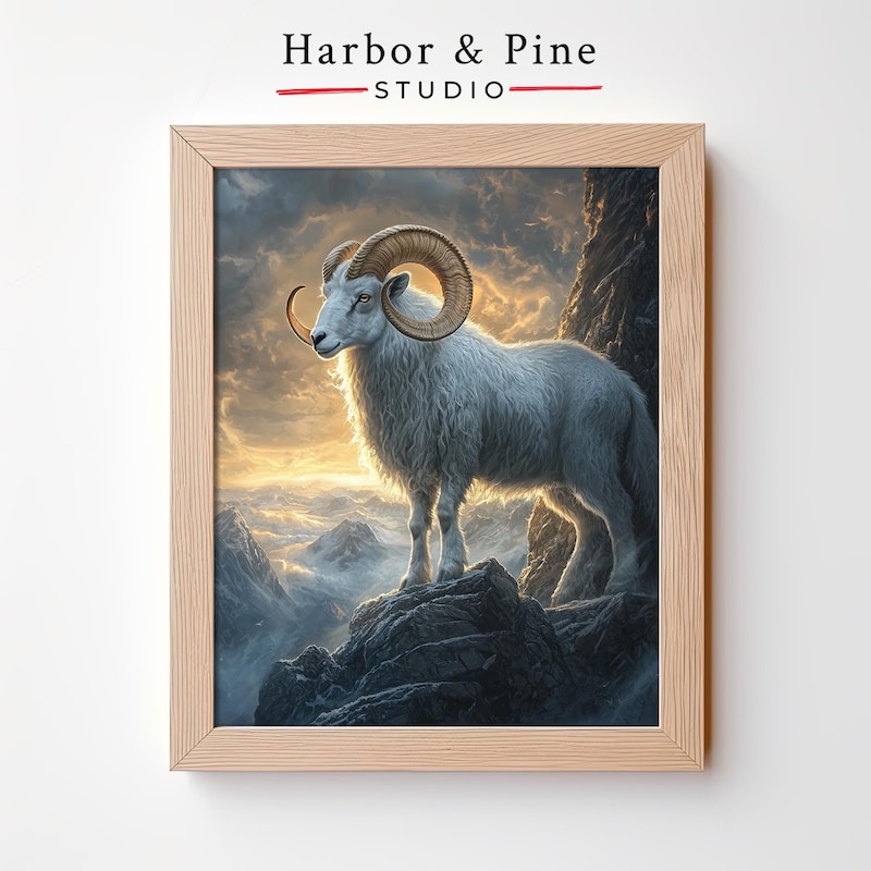 Bighorn Sheep Paintings - Etsy