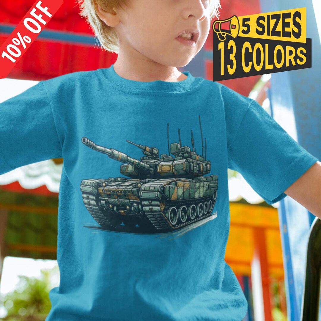 Tank Shirt, Back to School, Kids Shirt, Birthday Outfit, Military Shirt ...