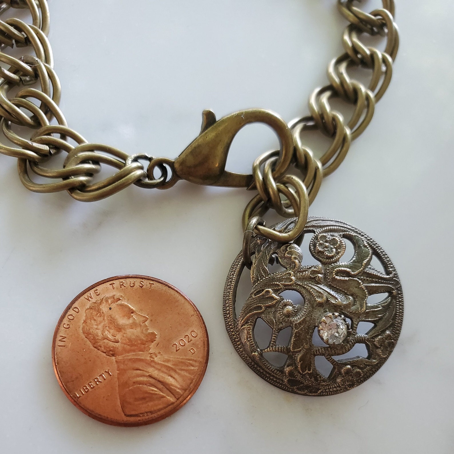 Antique Button Bracelet Statement Bracelet Nostalgic Jewelry Victorian ...