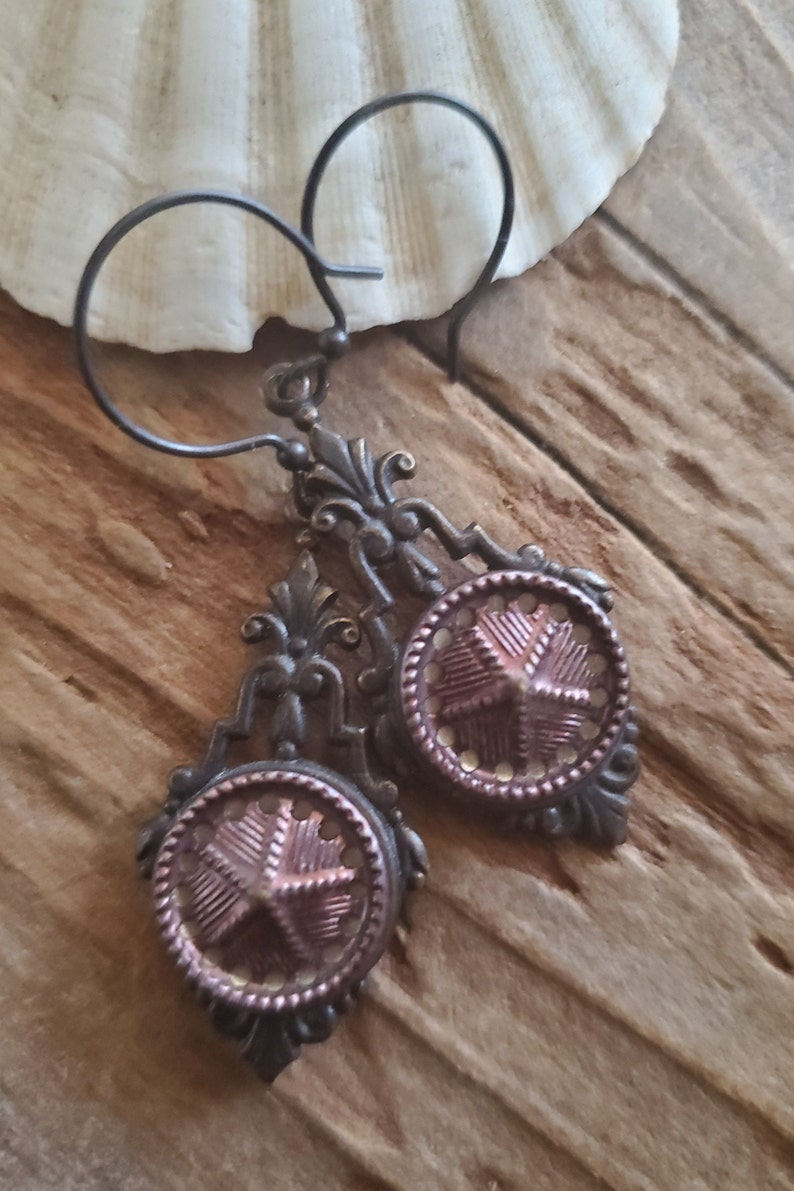 Starfish Earrings Beach Gifts Vintage Jewelry Boho Earrings Bohemian ...