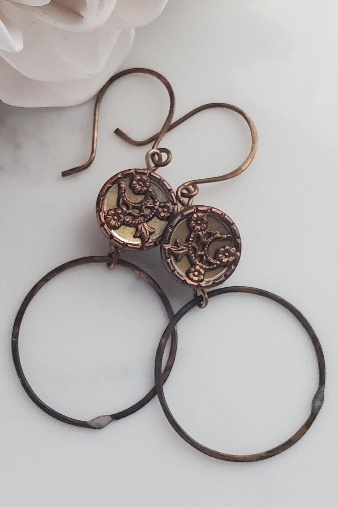 Hoop Earrings Boho Earrings Dangle Boho Earrings for Women Bohemian ...