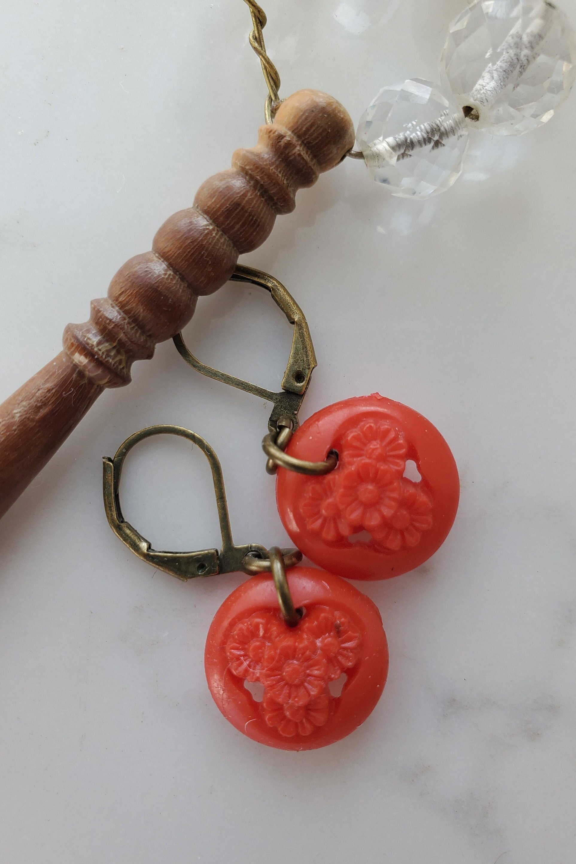 Colorful Earrings Dangle Earrings for Kids Red Earrings Dangle Kids ...