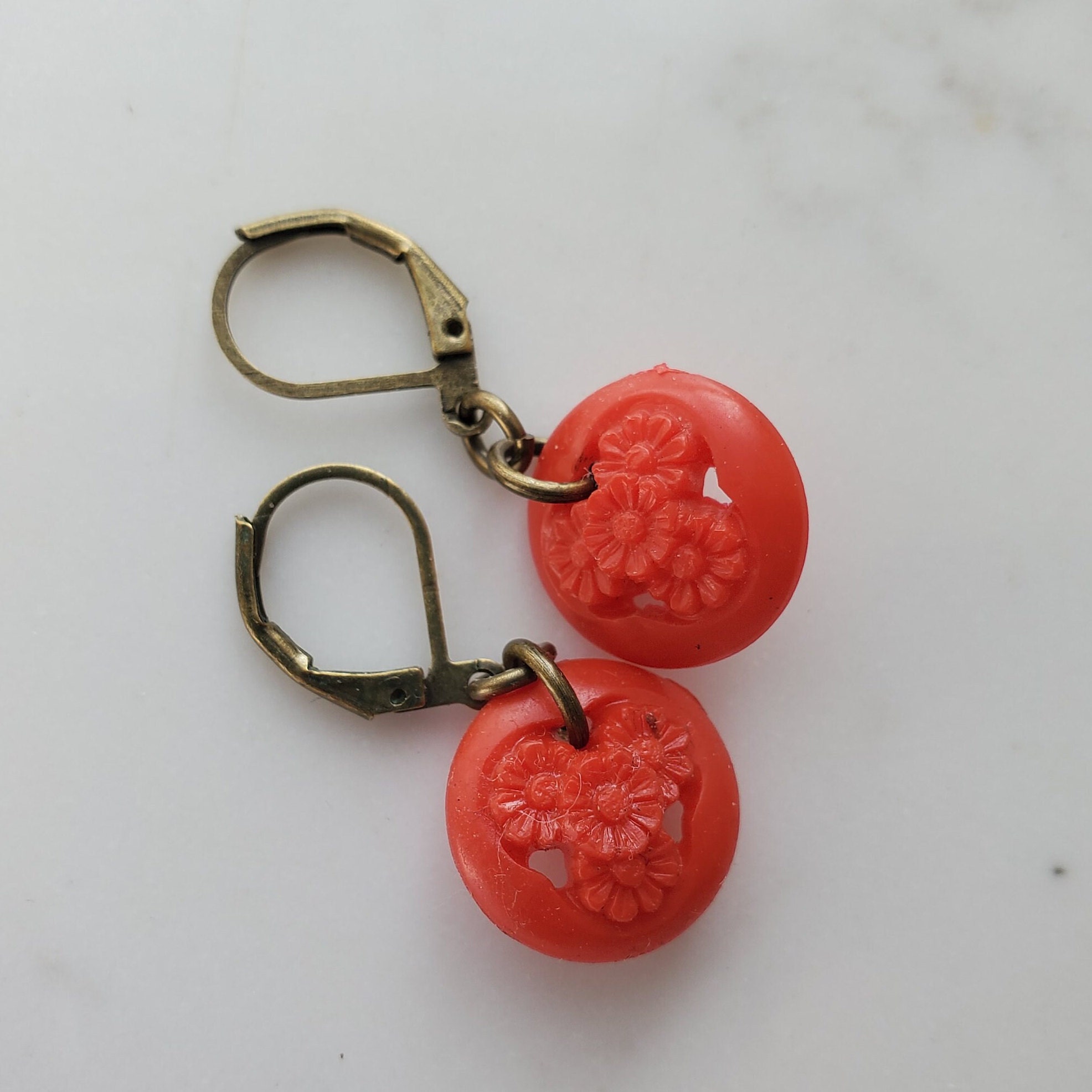 Colorful Earrings Dangle Earrings for Kids Red Earrings Dangle Kids ...