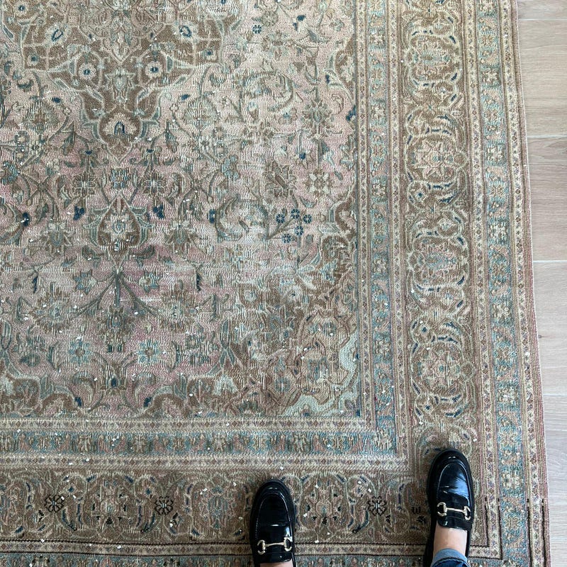 Large Vintage Rug - Etsy