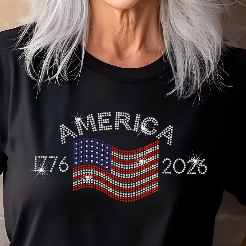 Rhinestone T Shirt Military - Etsy