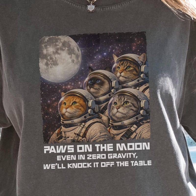 Space Cat Shirt - Etsy