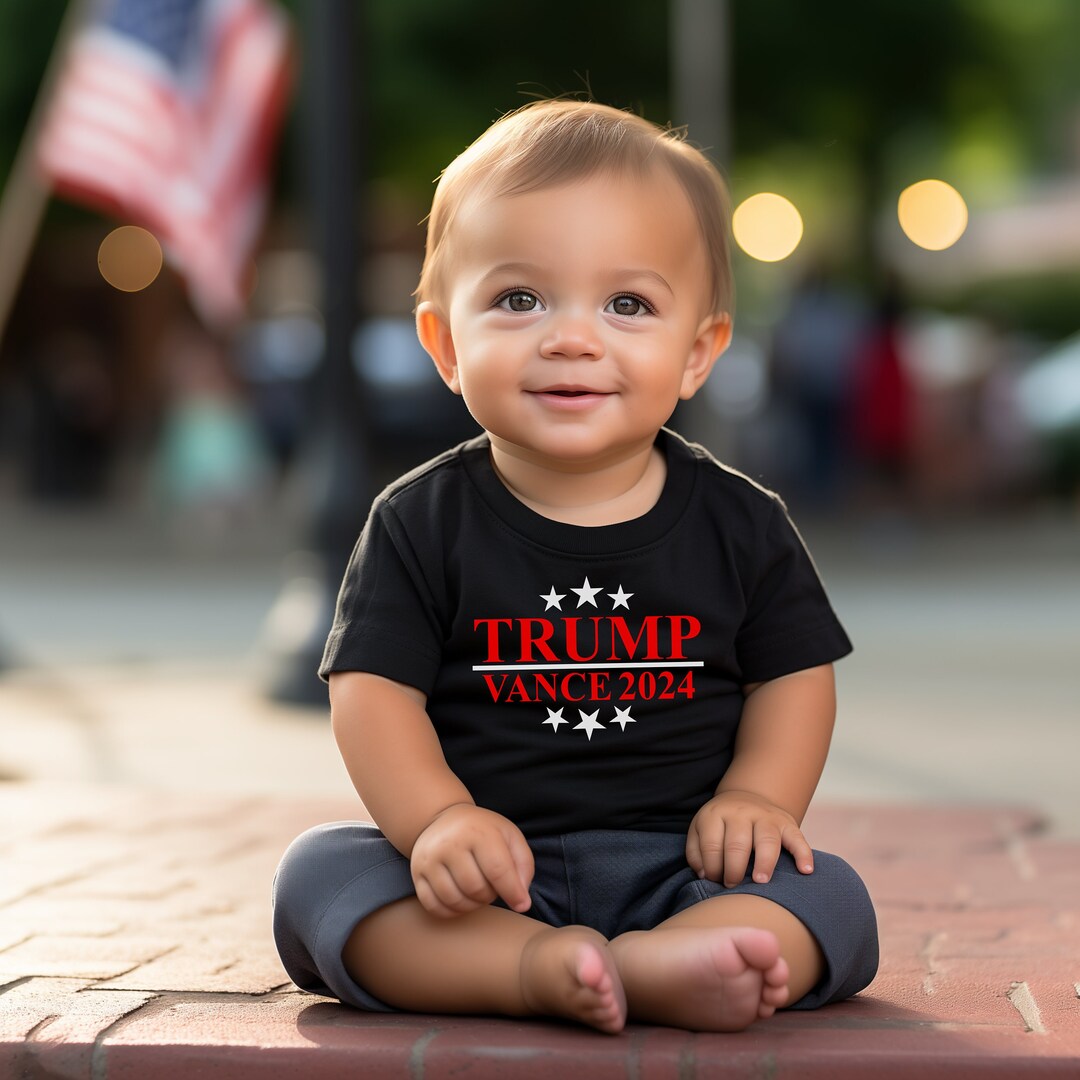 Trump Vance 2024 Baby Bodysuit, JD Vance Shirt, MAGA Infant Creeper ...