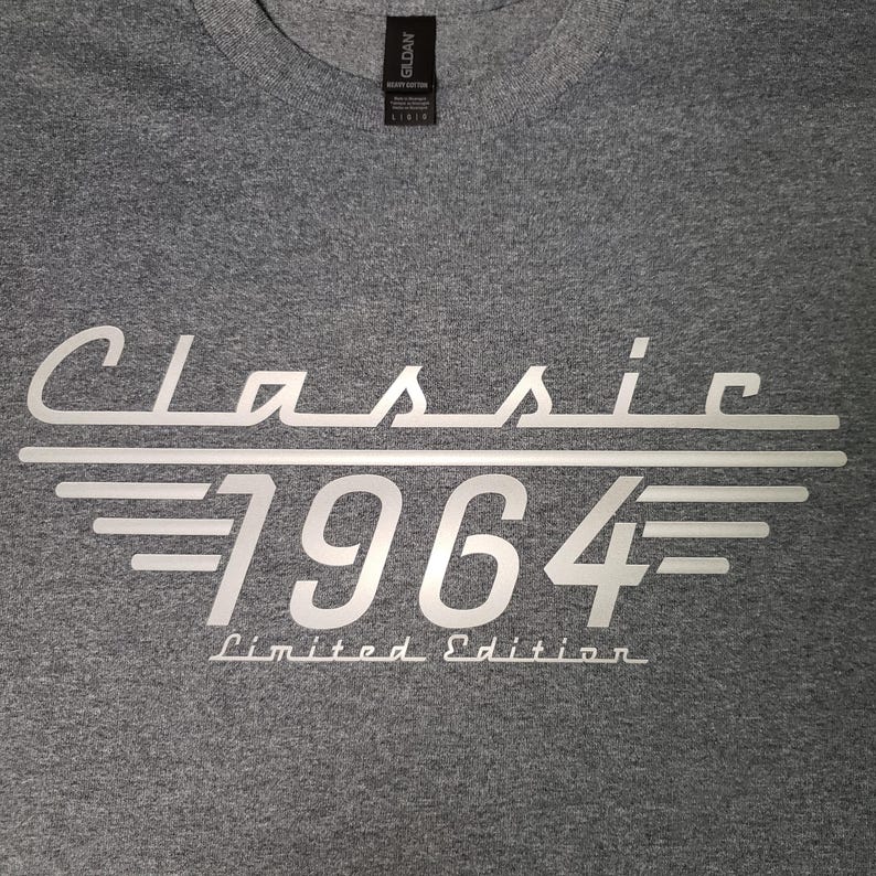 70th Birthday Shirt, Born in 1956 Classic Car Lover, Limited Edition ...