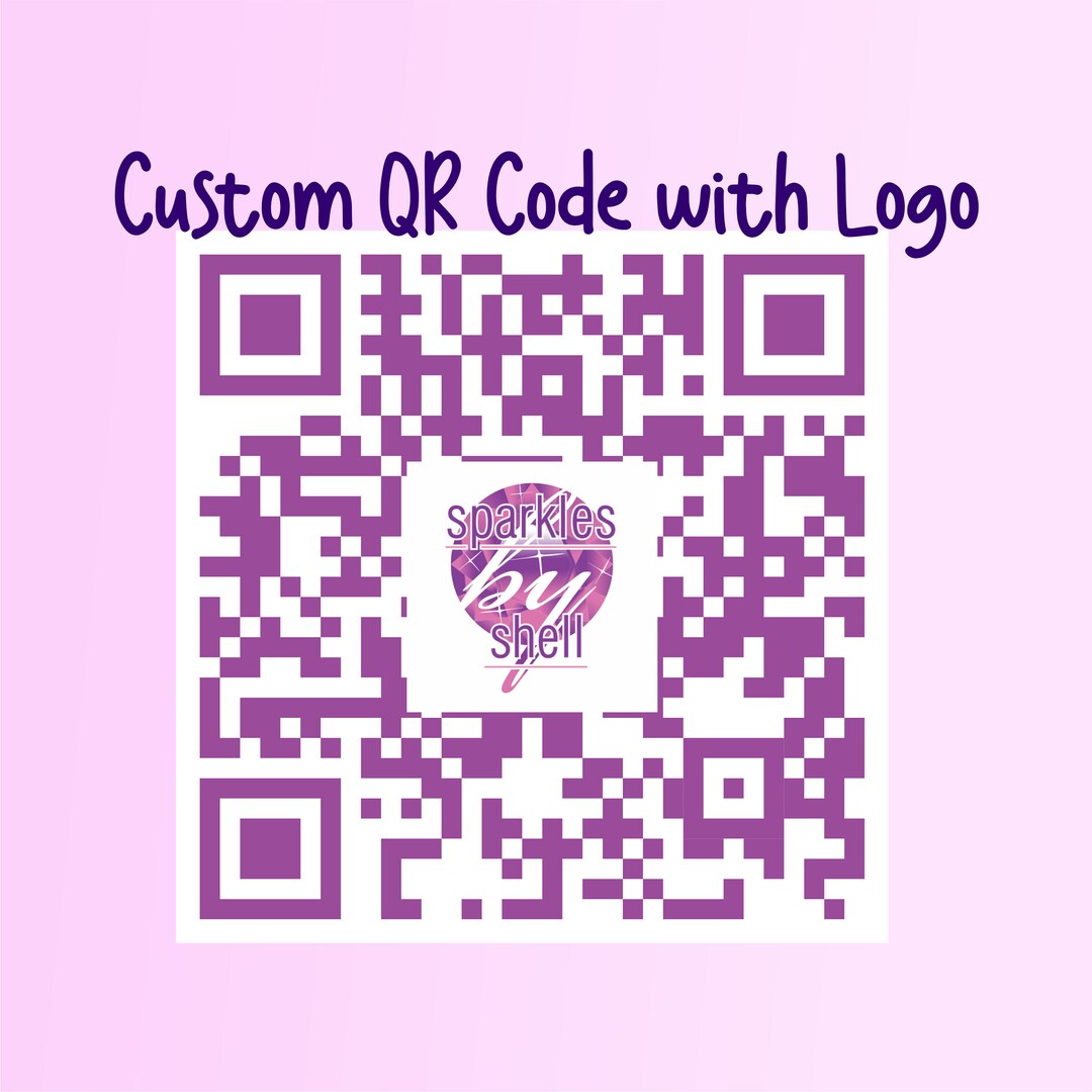 Custom QR Code With Logo Download, Social Media, Website, Small ...