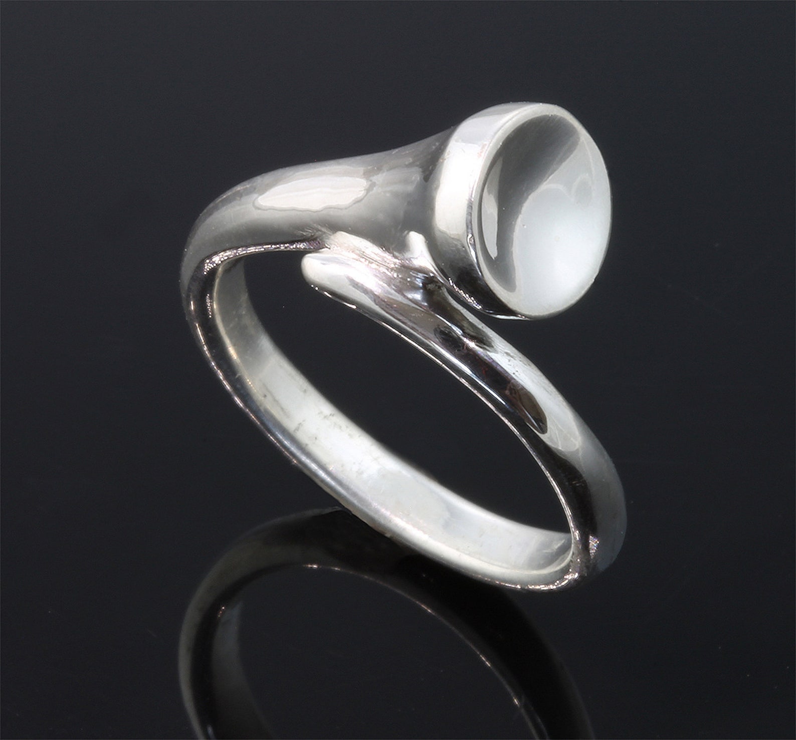 Golf Tee Ring in Solid Sterling Silver by Cavallo Fine Jewelry - Etsy