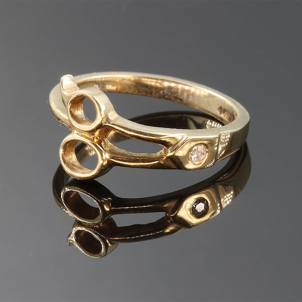 Hairdresser Ring - Etsy