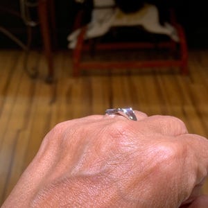 Our Handmade Shooting Star Ring, Sterling Silver Celestial Jewelry, - Etsy