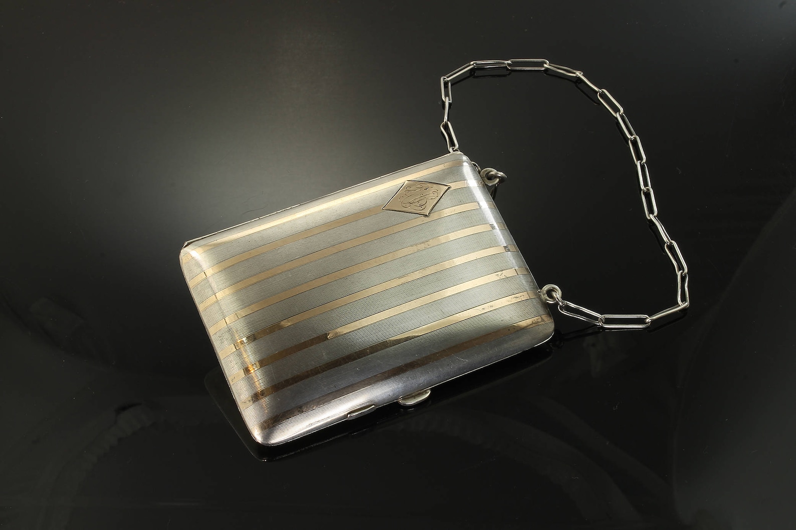Sterling Silver and 14K Yellow Gold Coin Vintage Purse With - Etsy