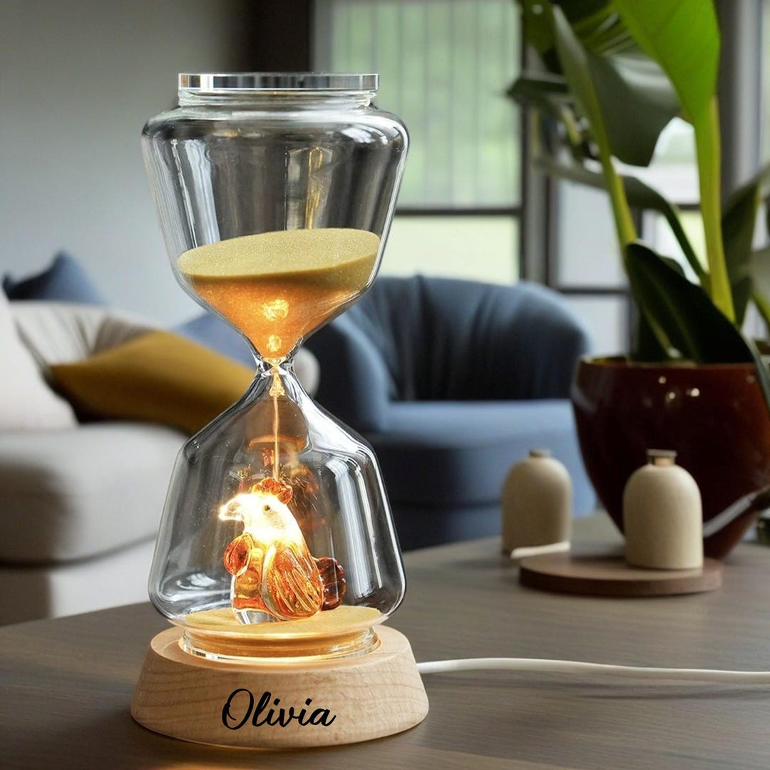 Personalized Name Custom 15 Minute Animal Sand Hourglass Timer,unique ...