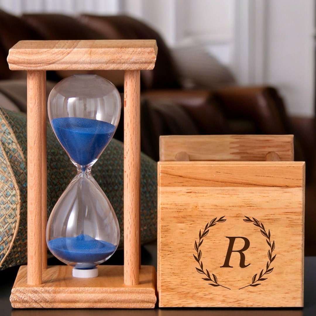 Custom Solid Wood Hourglass 5101530 Minute Hourglasspersonalized